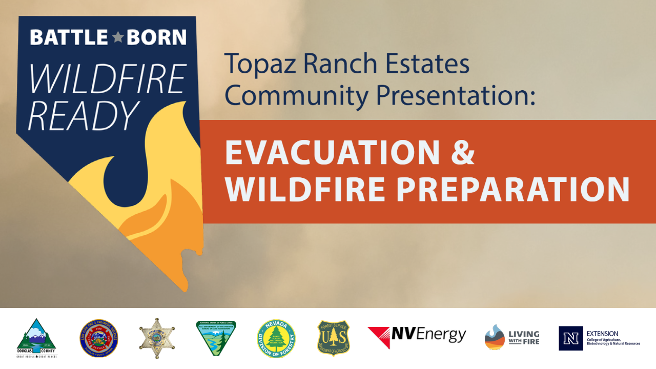 Presentación de la Comunidad Topaz Ranch Estates: EVACUACIÓN Y WILDFIRE ...