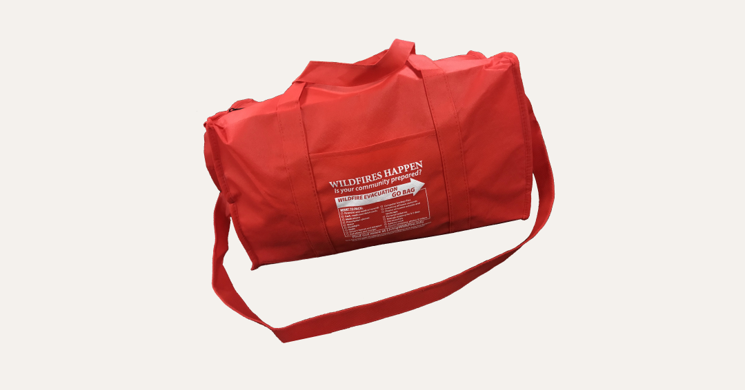 Make a Go-bag and Disaster Supplies Kit | Living With Fire